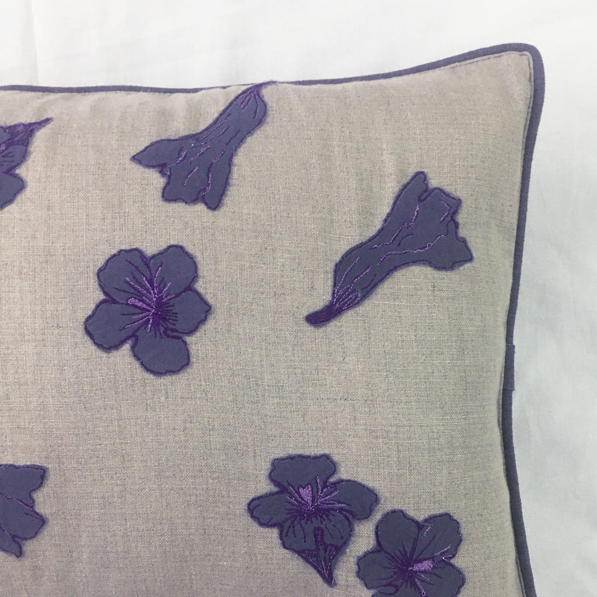 Bahaar Jacaranda Buti Cushion Cover – KriyaStudio - Crafted Home Textiles and Textile Accessories